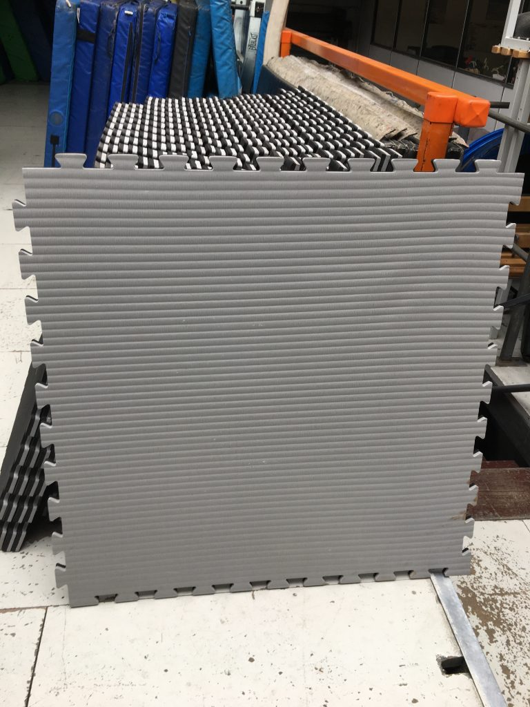 Large Interlocking Foam Floor Mat Grey | Prop Hire and Deliver