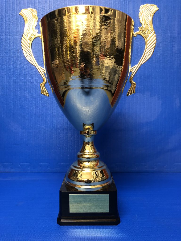 Large Gold Trophy | Prop Hire and Deliver