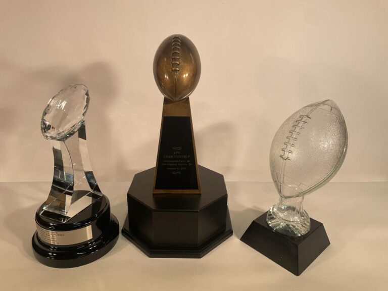 American Football Trophies | Prop Hire and Deliver