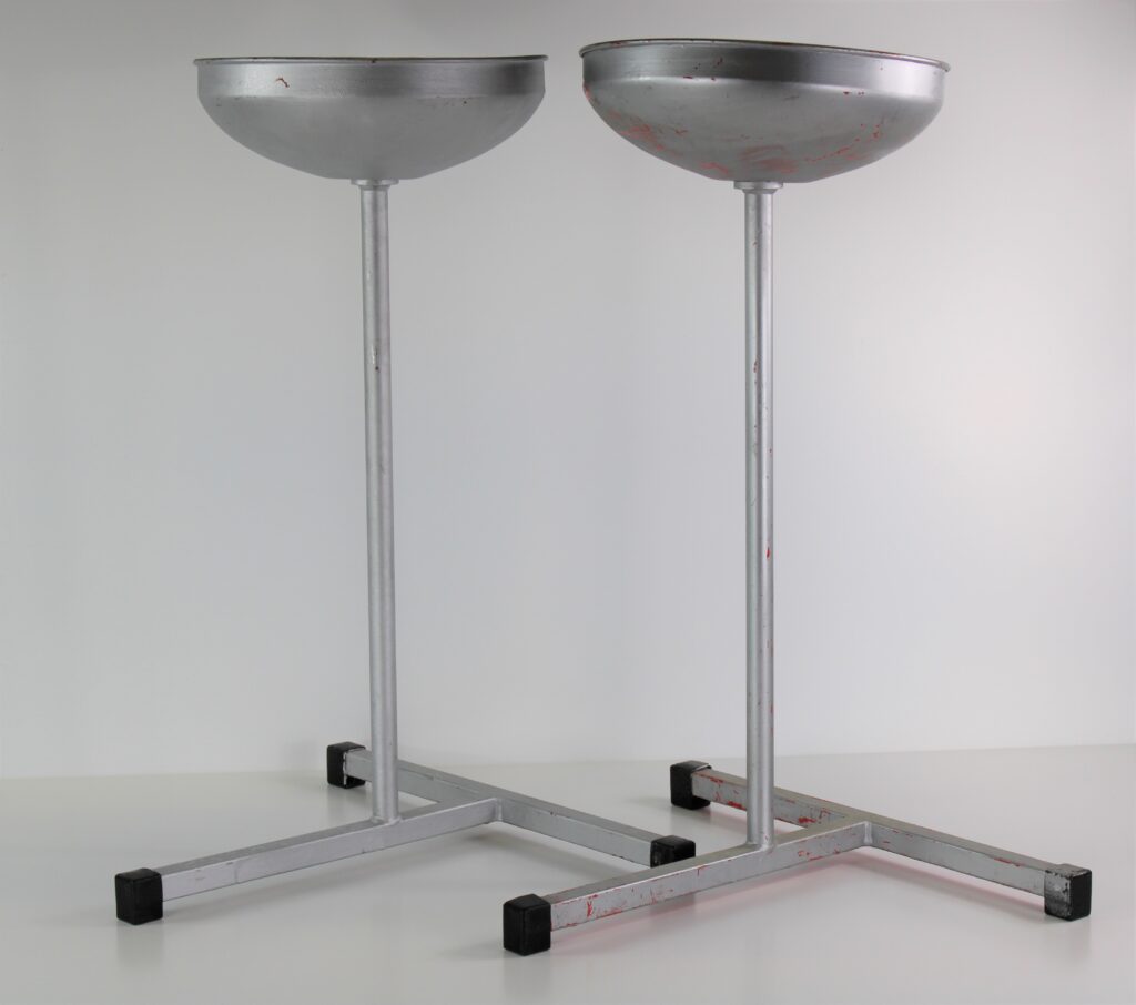 Chalk stand grey | Prop Hire and Deliver